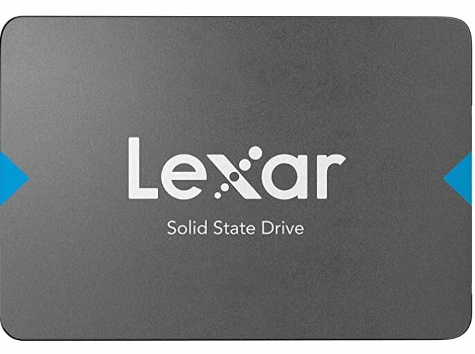 240 ГБ 2.5" SATA накопитель Lexar NQ100 (LNQ100X240G-RNNNU) - SATA, чтение - 550 Мбайт/сек, запись - 450 Мбайт/сек, 3D NAND