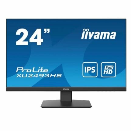 23,8' Монитор Iiyama ProLite XU2493HS-B5 (XU2493HS-B5) черный - 1920x1080@75 Гц, IPS, 4 мс, 1000:1, 250 кд/м2, 178/178