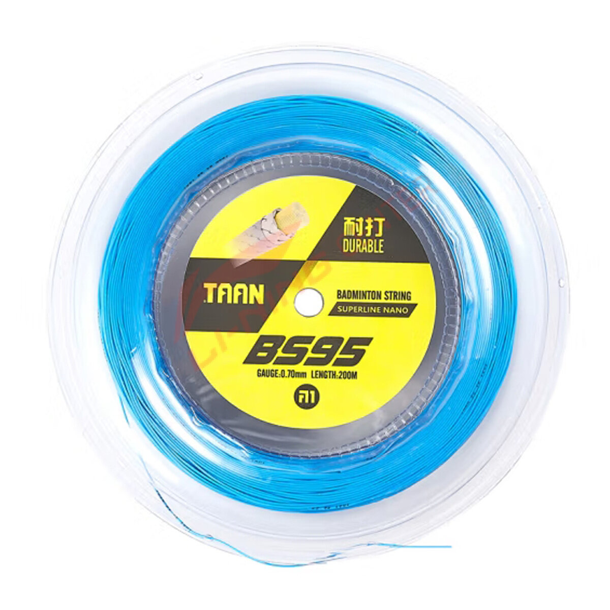 Бадминтонная струна TAAN BS95, голубая, толщина 0,7 мм, длина 200 м