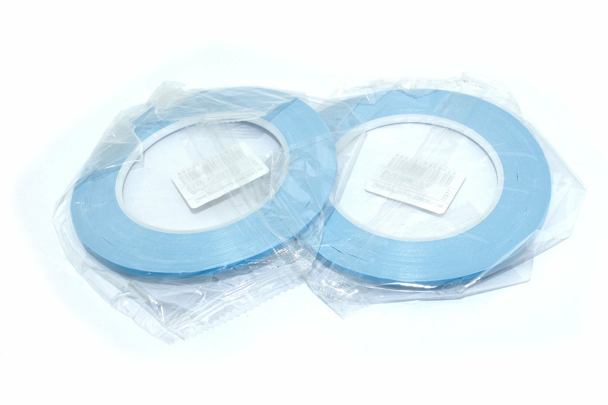 Синий двусторонний термоскотч 3 мм, 50 м 2 шт