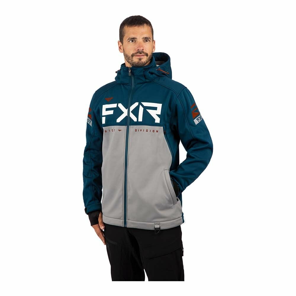 Кофта FXR Helium Ride без утеплителя Slate/Grey, L