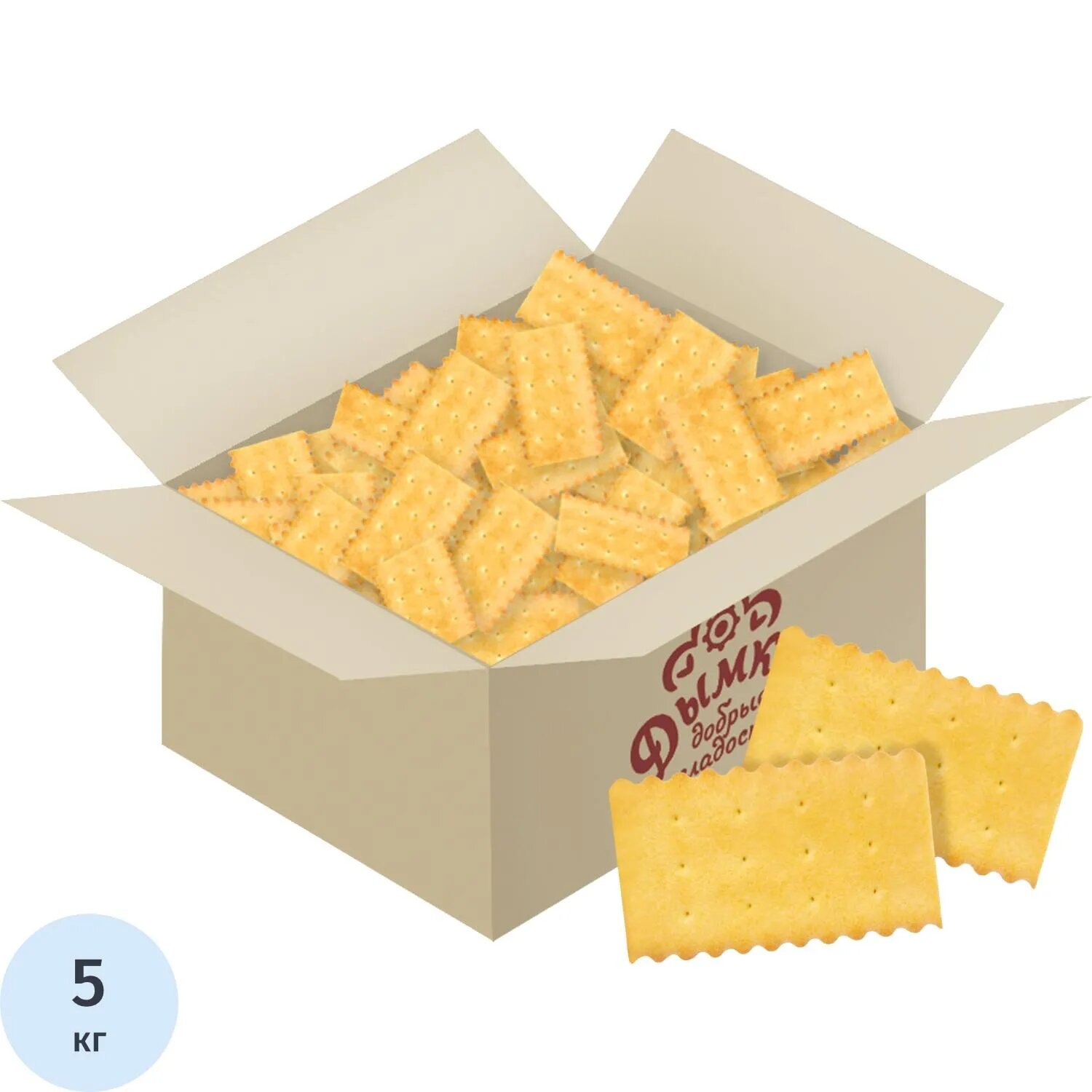 Крекер Здрава с луком и сыром, 5кг/уп Здрава