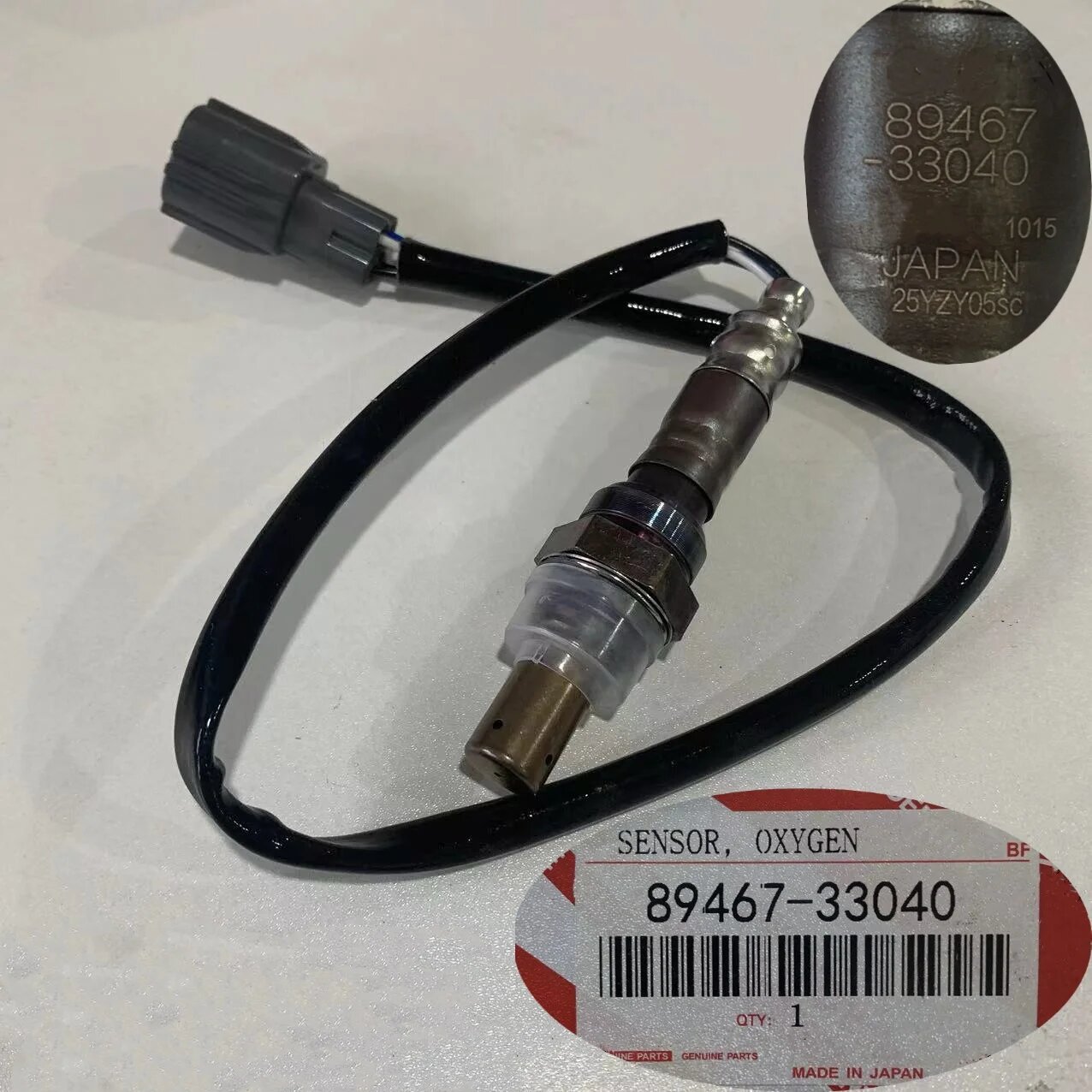 89467-33040 Новый передний лямбда-зонд O2 для кислорода вверх по течению 8946733040 для Toyota Camry Sedan 2002-2003 Solora 2.4L