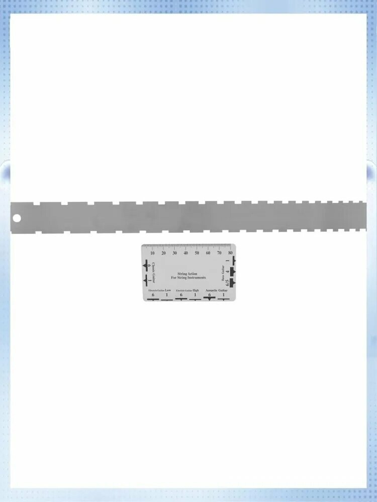 Гитарный Гриф С Зазубринами, Прямой Край, Инструмент Luthiers Линейкой Для Струнных Инструментов Электрогитар 24,75 Дюйма И 25,5