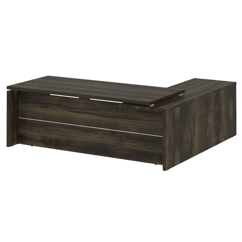 Угловой письменный стол левый Yalta Riva LT. C-22 (L) Дуб Мали 2200*2000*750