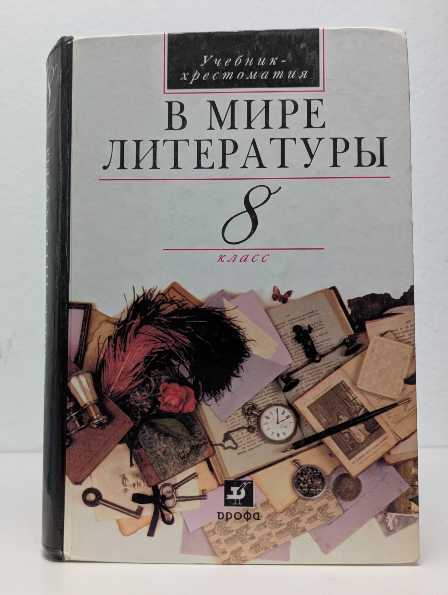 В мире литературы. 8 класс Романичева Елена Станиславовна, Кутузов Александр Геннадиевич, Киселев Александр Константинович, Леденева Виктория Владимировна, Колосс Леонид Владимирович 1997