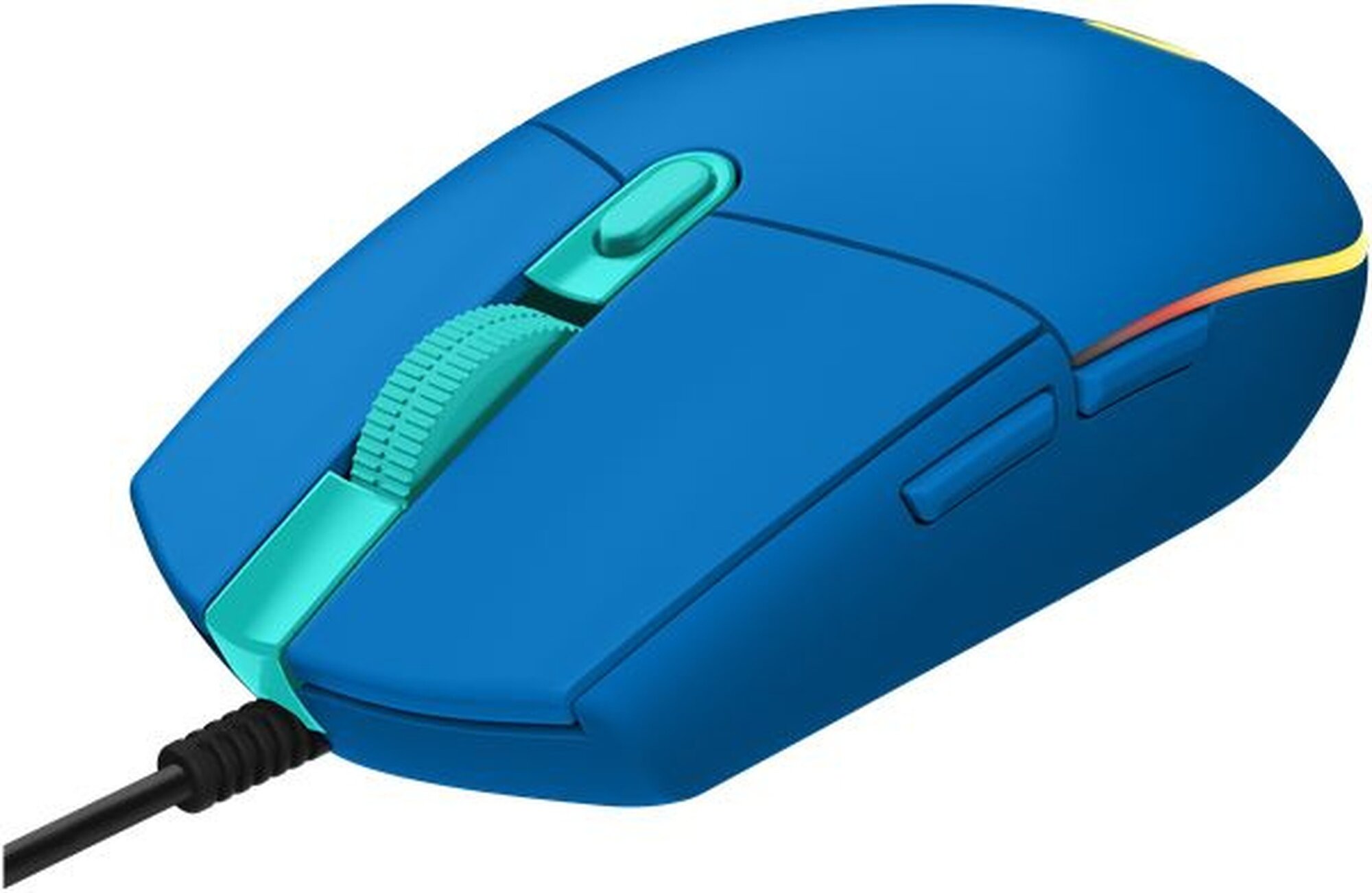 Мышь Logitech G102 LightSync 910-005810, 8000dpi, 5 кнопок, для правой руки