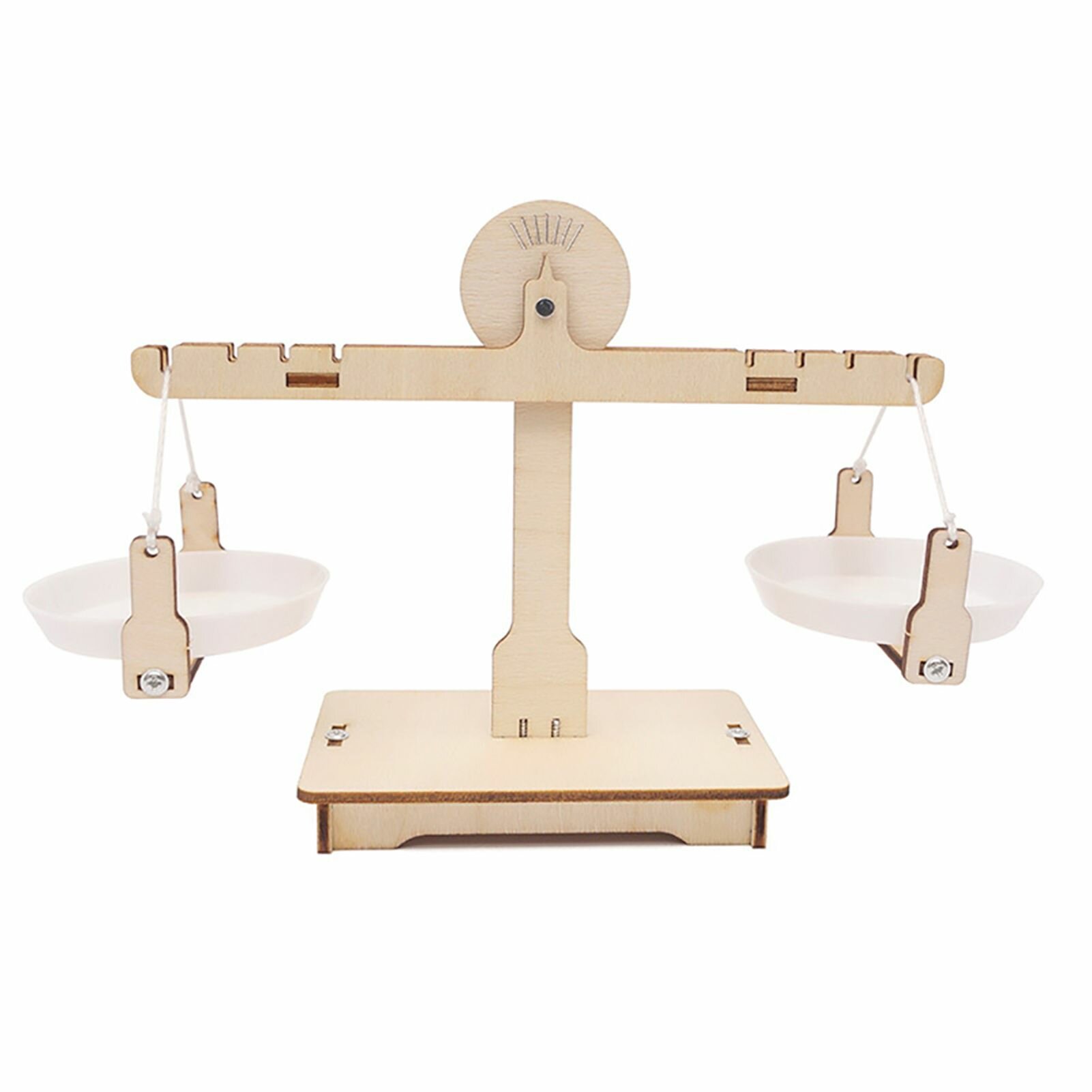 Деревянные рычажные весы (баланс) для обучения математике и науке, STEM/Монтессори игрушка, изучение веса и равновесия, размер, 1 шт