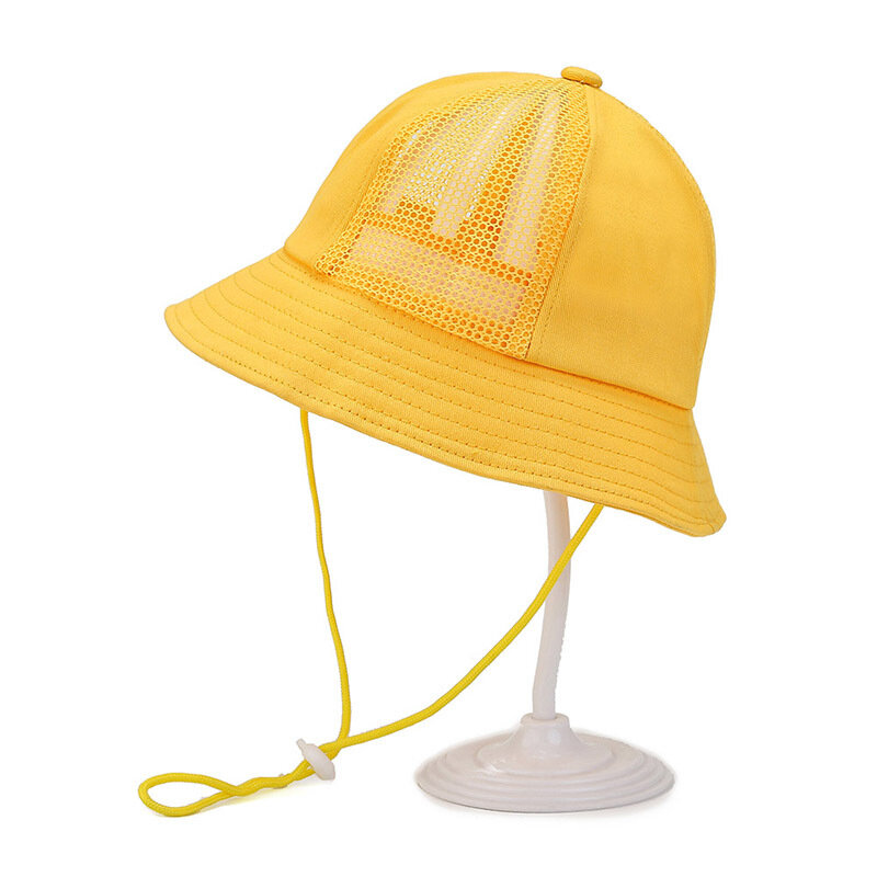 Мягкая и жесткая текстурка JYL Шапка детская лето для улицы солнцезащитная хлопок / B-642