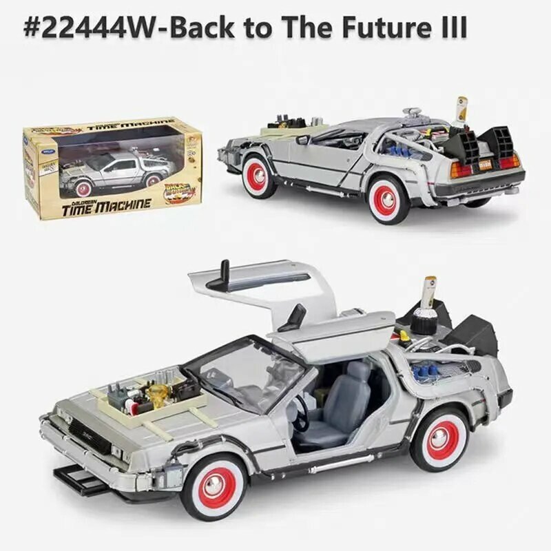 1:24Welly22443DeLorean DMC-12 Машина времени из фильма "Назад в будущее" (Back to the Future)