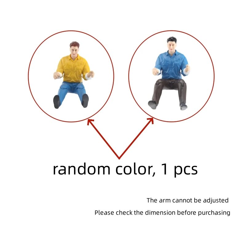 Фигурка пилота для радиоуправляемых моделей Male-A x 1 pcs