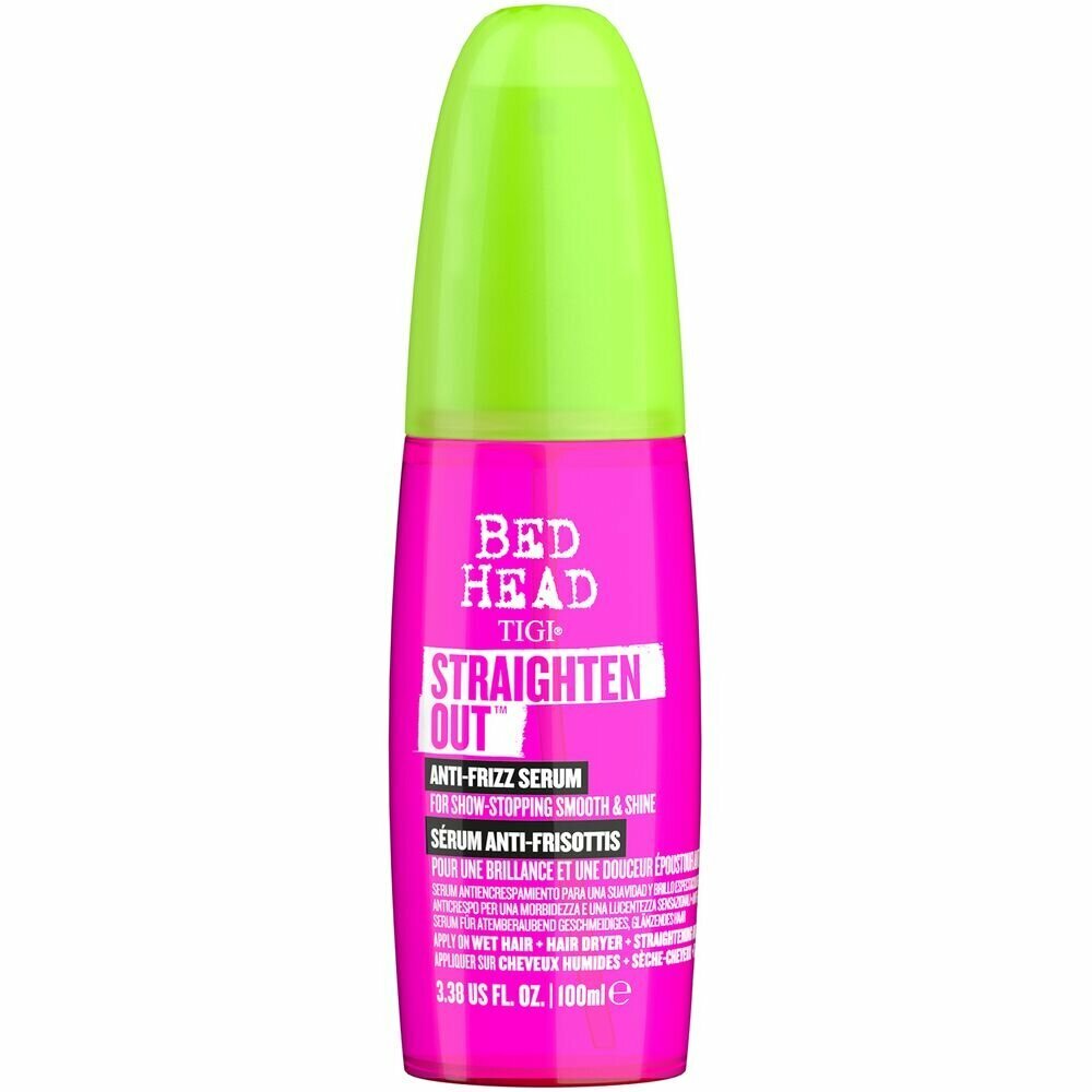 TIGI Термоактивная разглаживающая сыворотка для волос TIGI BED HEAD Straighten Out Serum 100 мл