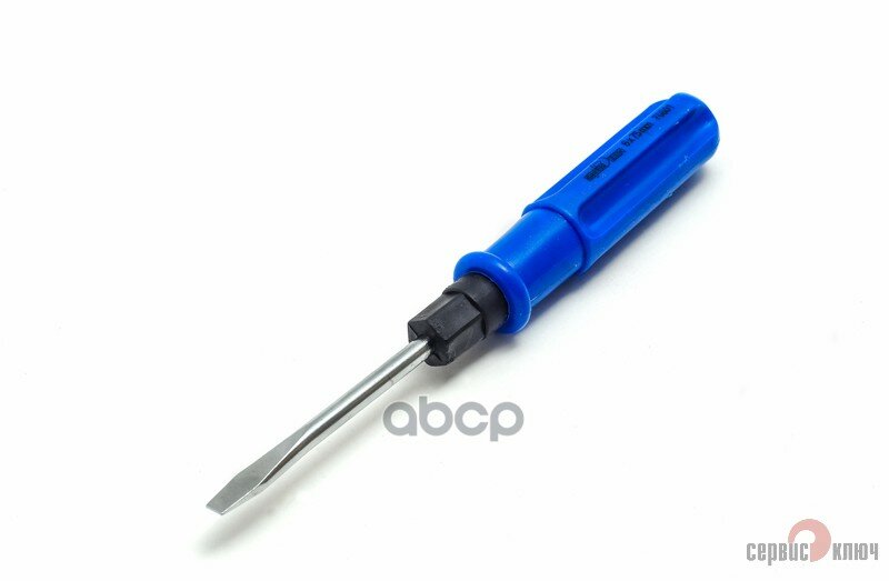 Отвертка комбинированная двухсторонняя 6*75мм синяя (240) сервис ключ арт. 70801