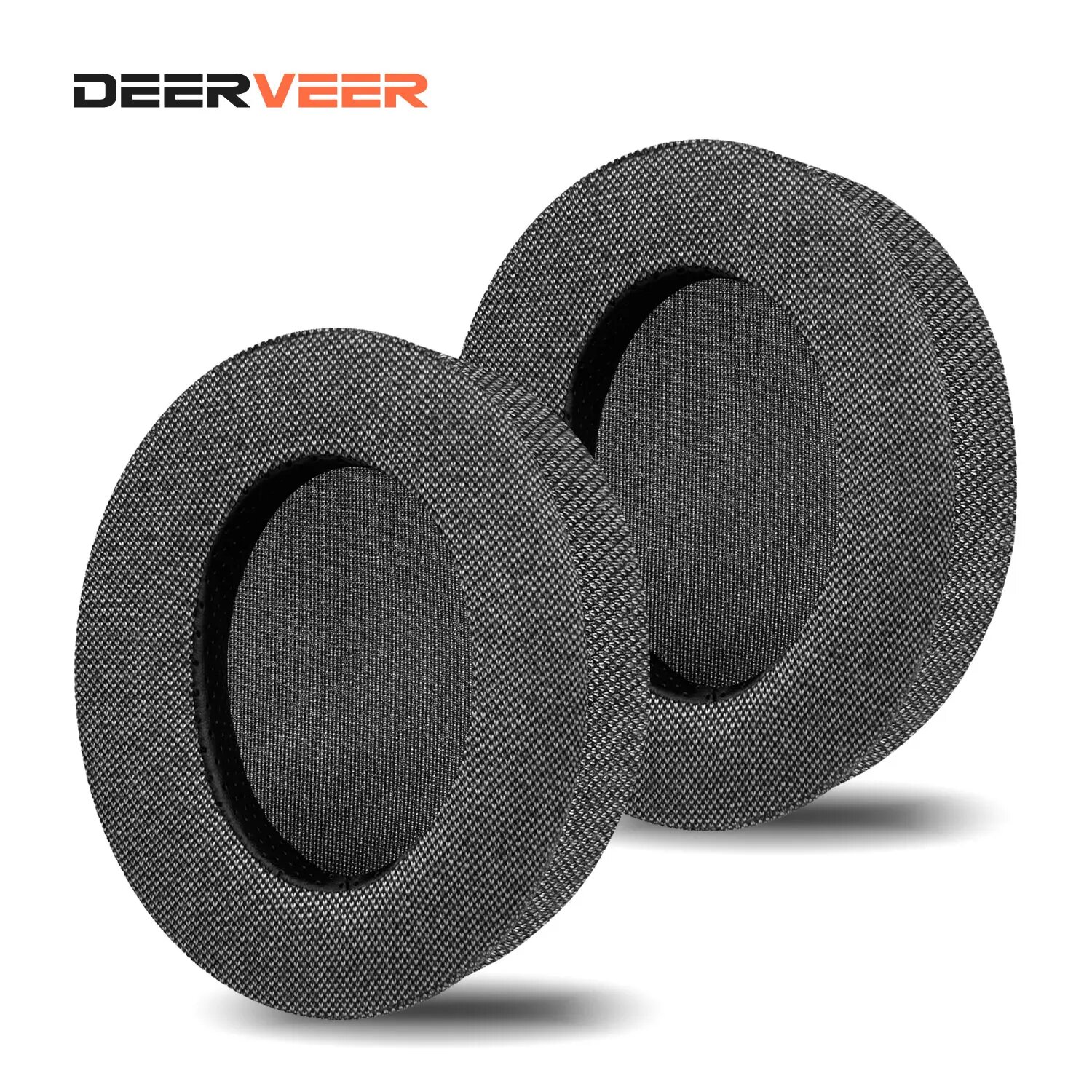 DEERVEER Амбушюры для Sennheiser HD600 HD650 HD545 HD565 HD580 из кожи Черный, Type L