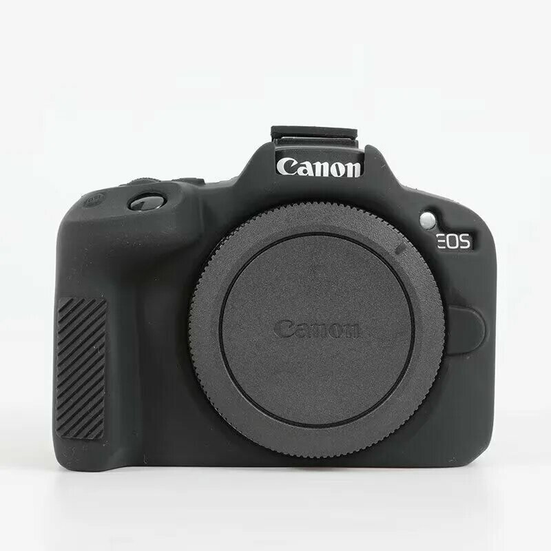 Защитный силиконовый чехол для фотоаппарата Canon EOS R50 ультра-тонкая полимерная из мягкого качественного силикона