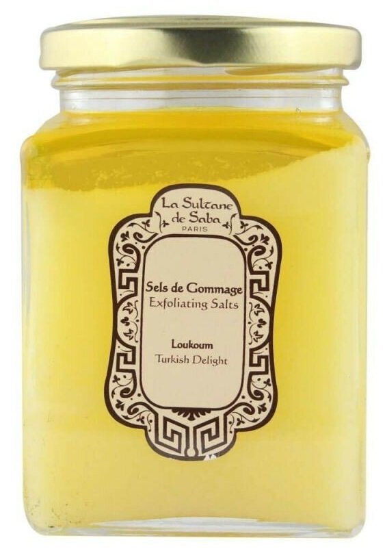 La Sultane de Saba exfoliating salts Гоммаж для тела солевой Лукум 300 мл
