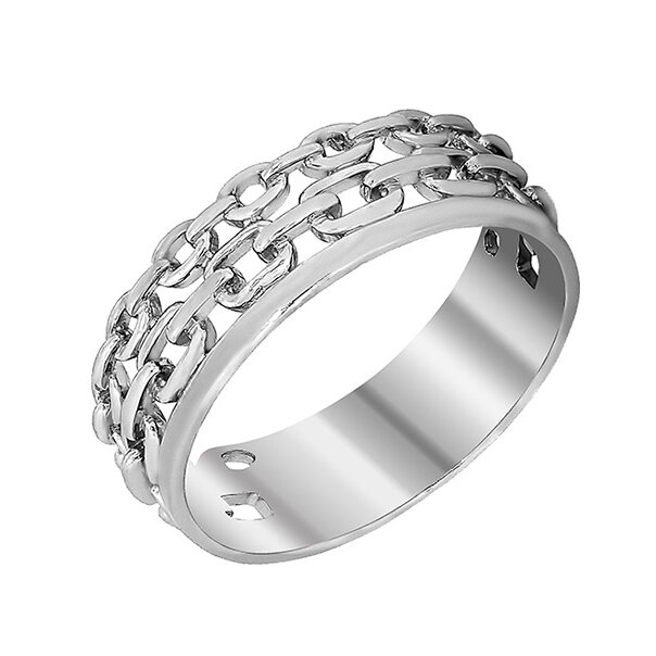 Кольцо, серебро, 925 проба