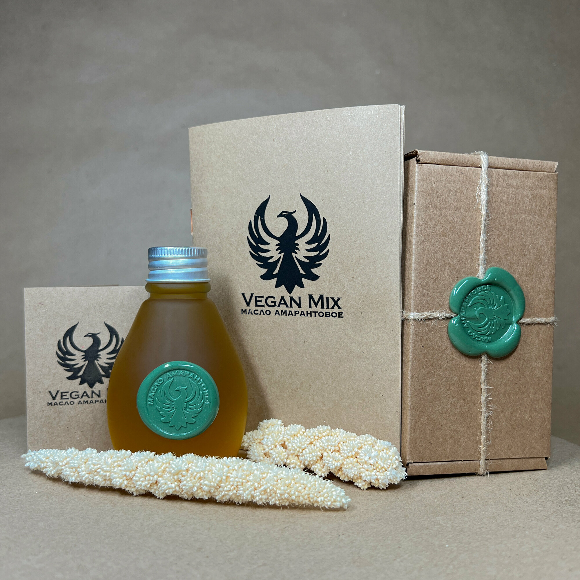 Масло амарантовое первого холодного отжима Vegan Mix 30 мл