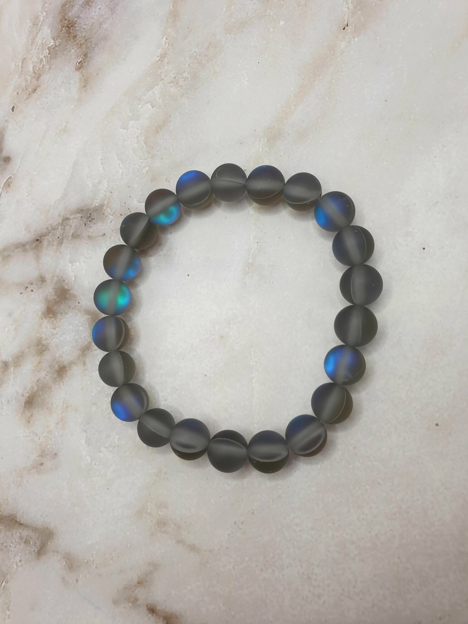 Браслет, опал синтетический