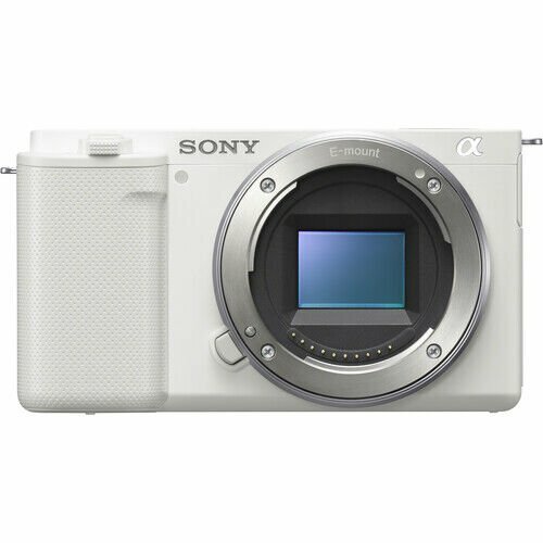 Фотоаппарат беззеркальная Sony ZV-E10 Body full frame, White