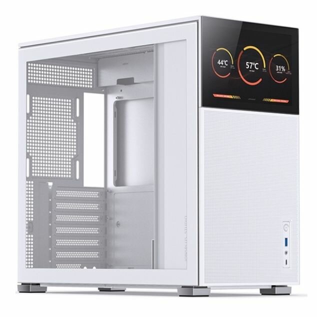 Компьютерный корпус JONSBO D41 MESH SC White (JONSBO D41 MESH SC WHITE) белый - Midi Tower, ATX, USB 3.2 Gen 1 Type-C