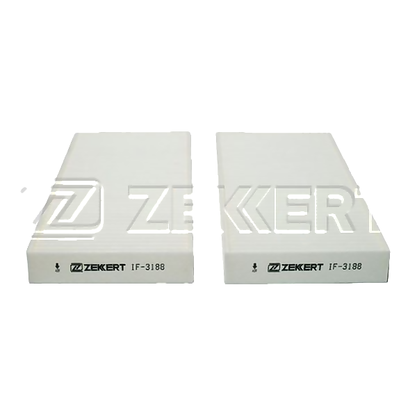 ZEKKERT if-3188 (272770001R / 272772951R / 272772972R) фильтр салон. (к-т 2 шт.) Renault (Рено) Laguna (Лагуна) III 07-
