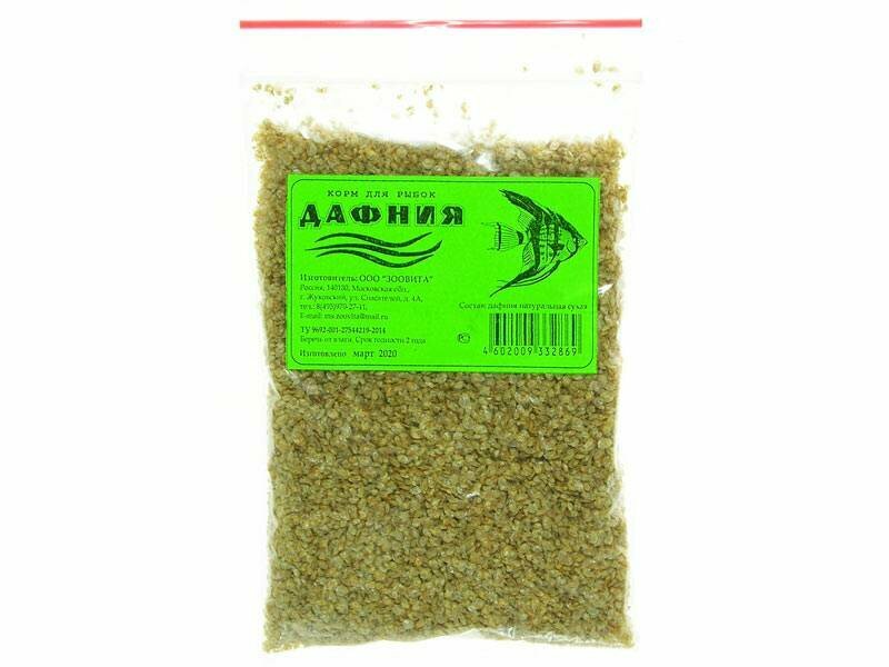 Корм для всех видов рыб Дафния 50мл