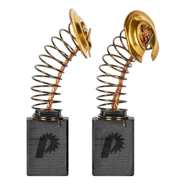 Щетка графитовая ПРАКТИКА для MAKITA 5х11х17мм с пружиной - совместимая запасная деталь