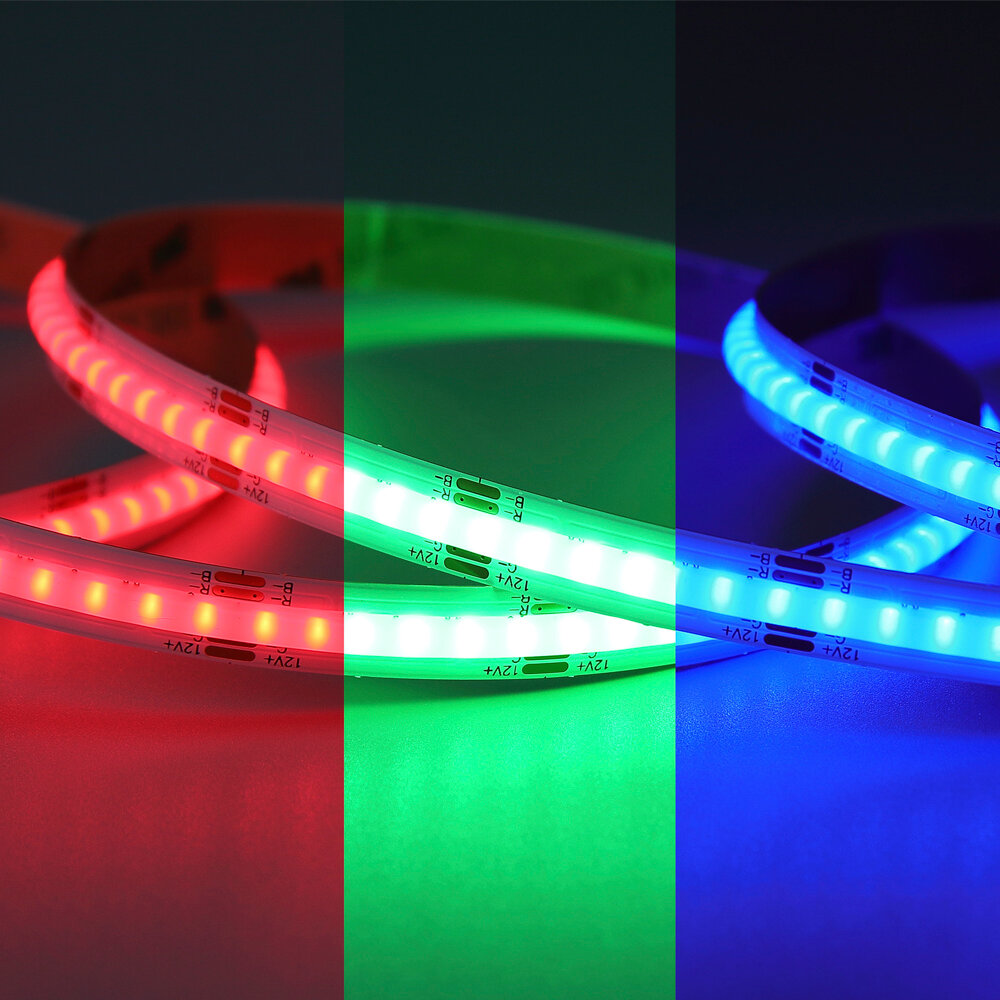 Светодиодная лента ShopLEDs Светодиодная лента COB SL576-LT RGB 12V (10 W/m, IP20) (RGB), 5м