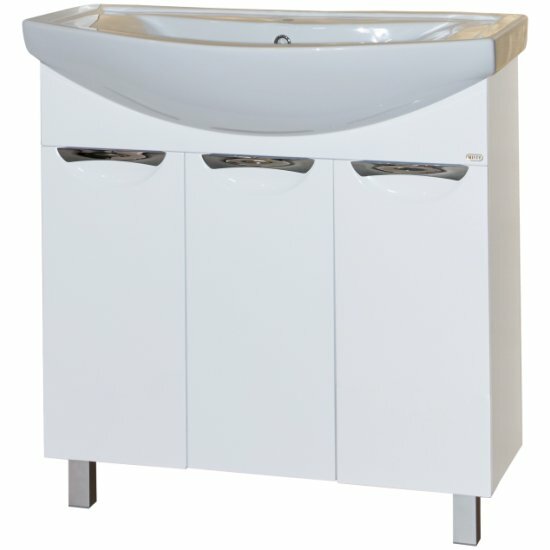 Тумба под раковину Misty Лаванда 80