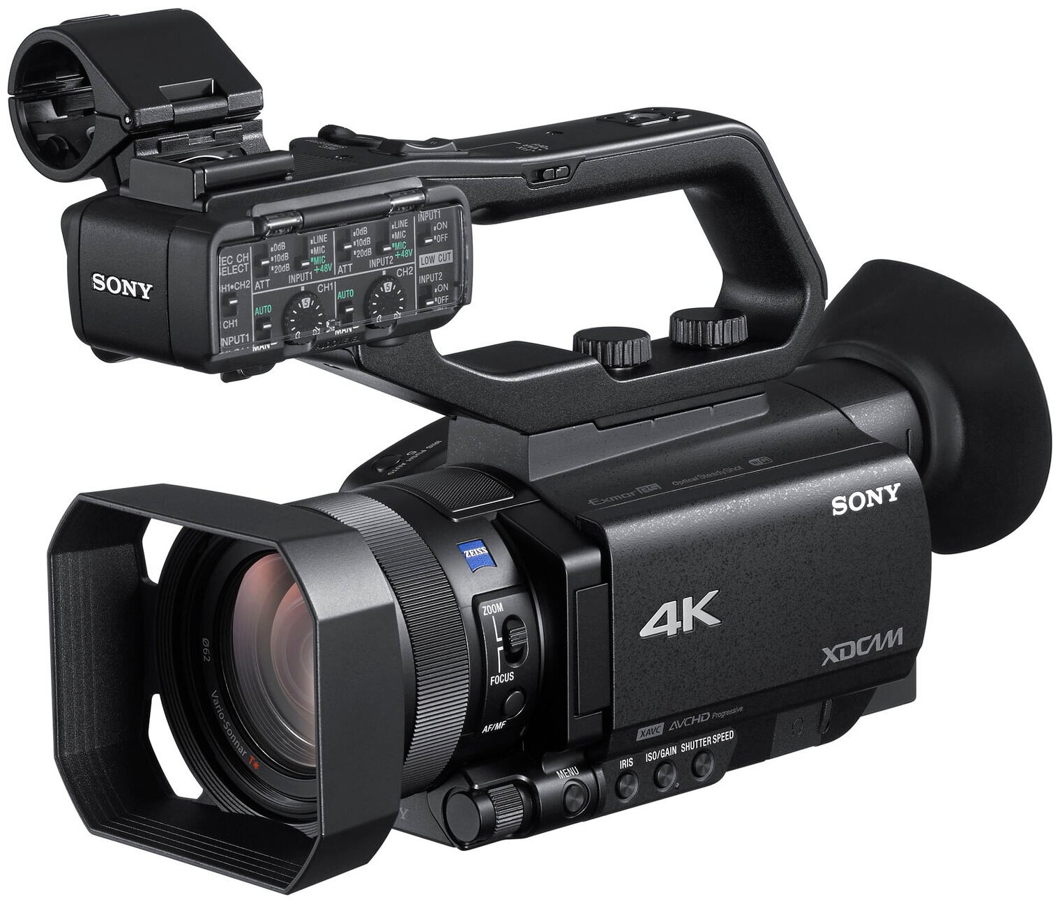 Sony PXW-Z90 4K русский меню