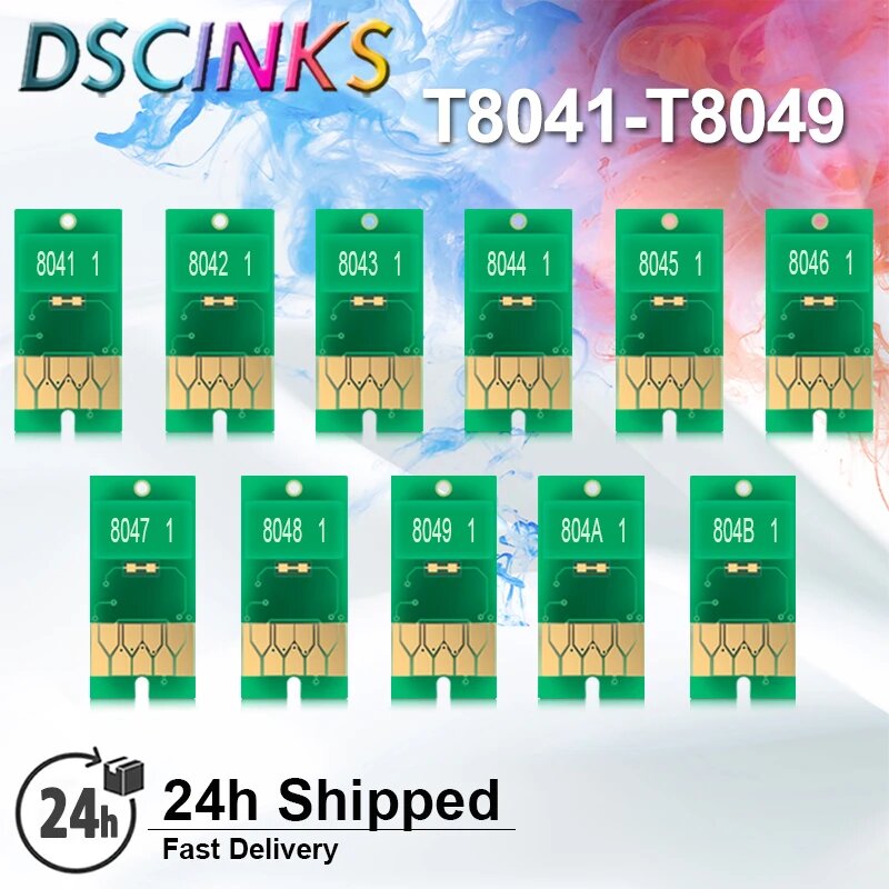 Чип картриджа DSCINKS для Epson T8041-T8049 700 мл 1 PC - T8045 LC