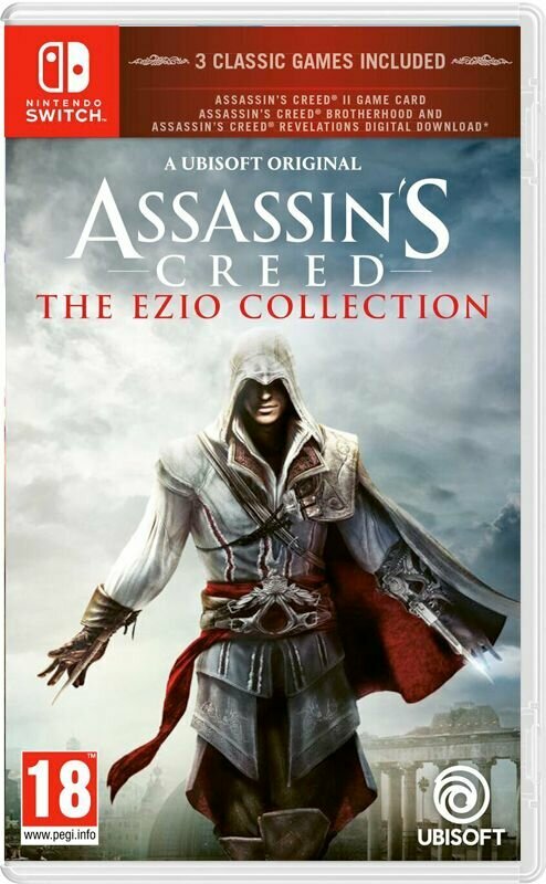 Игра Assassin's Creed: Эцио Аудиторе. Коллекция (The Ezio Collection) (русская версия) для Nintendo Switch