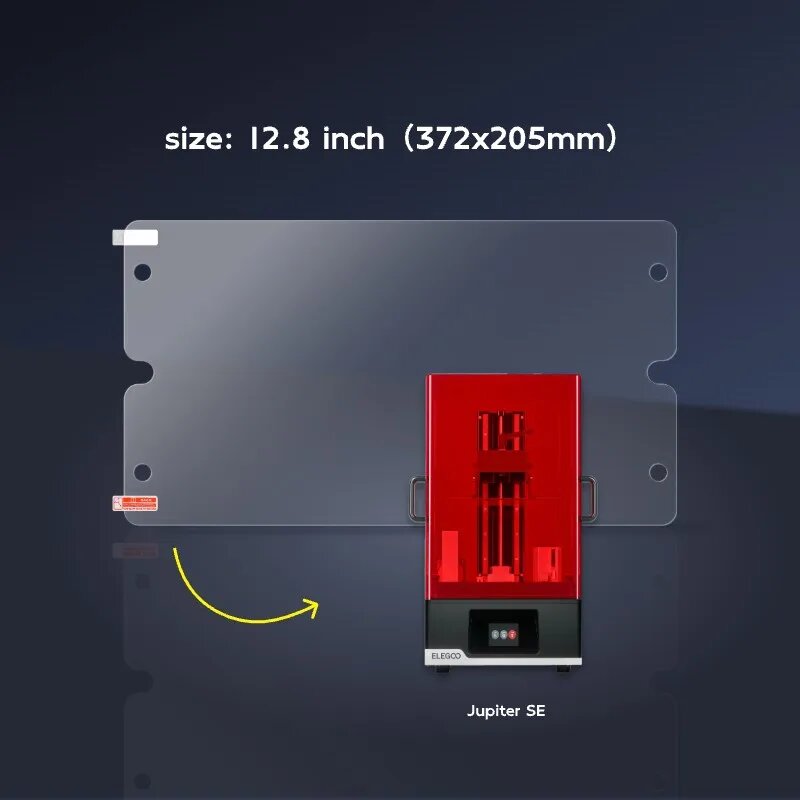 Защитная пленка для 3D-принтера Chitu Systems 3 шт, 9,25 дюйма, 10,1 дюйма