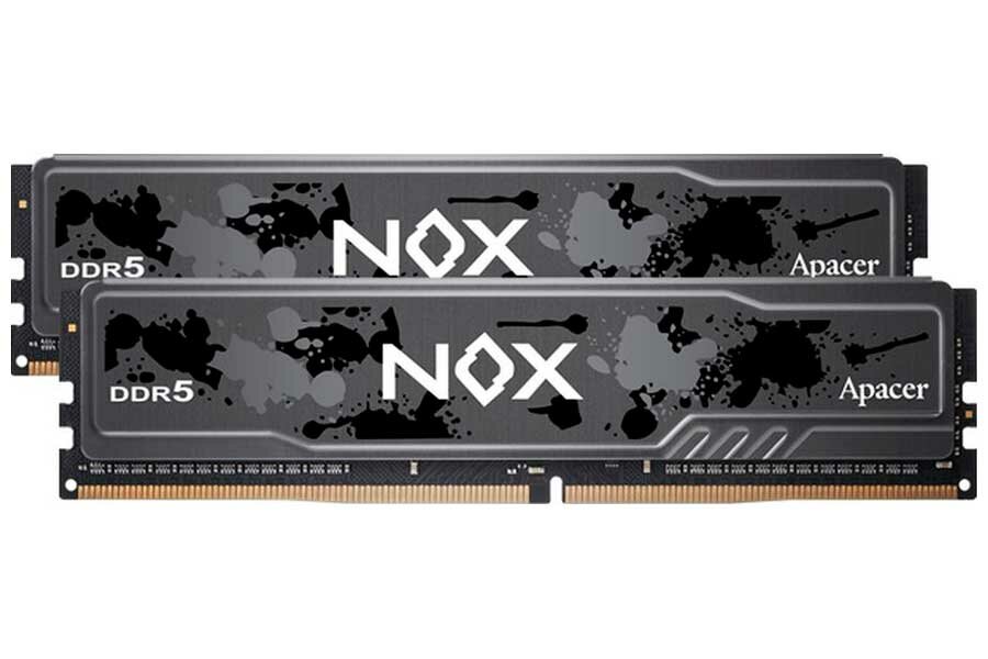 Оперативная память Apacer DDR5 32Gb (2x16Gb) 5200MHz NOX (AH5U32G52C522MBAA-2)