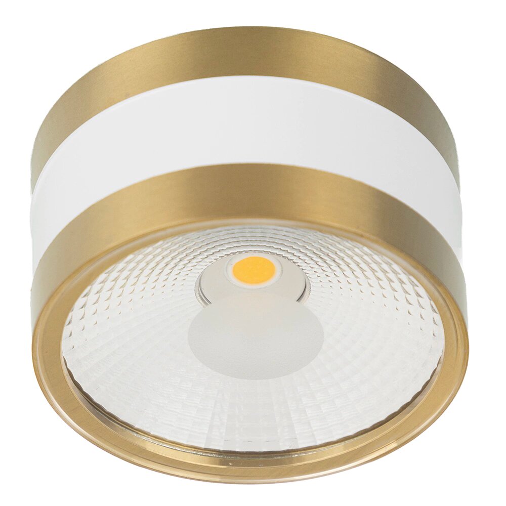 Светильник накладной NEODECO Баги 5 Вт LED 4000 K белый/золото