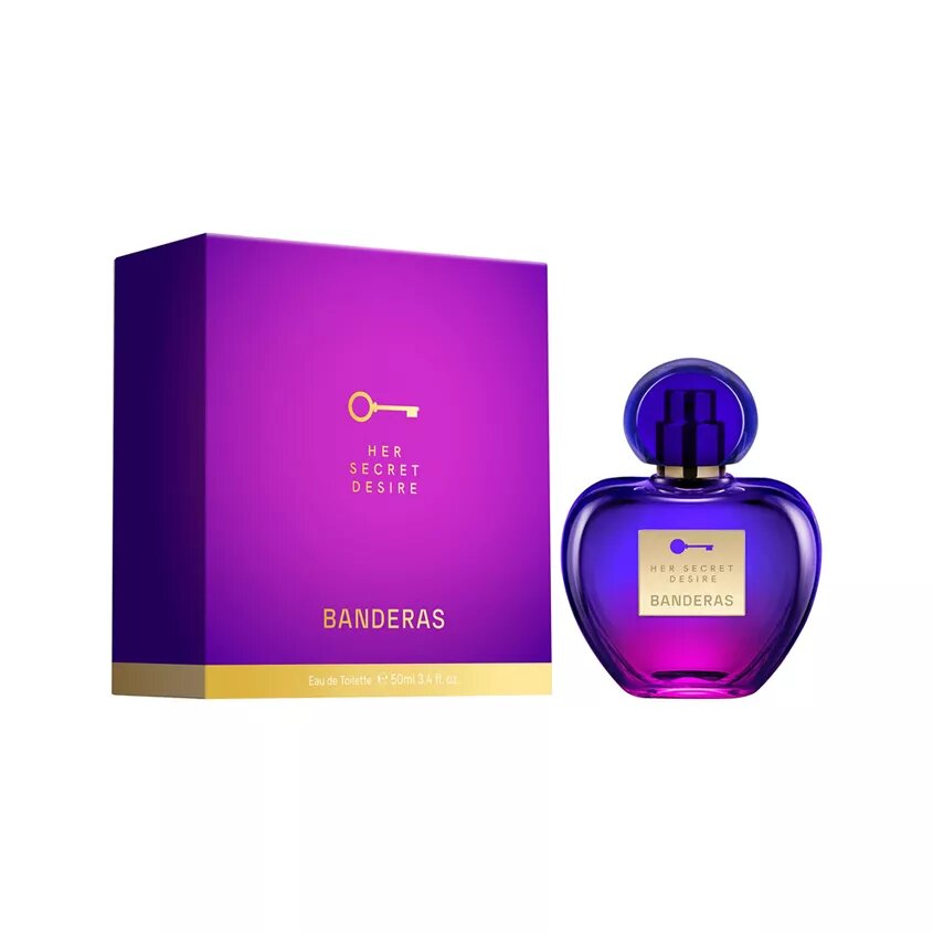 Туалетная вода ANTONIO BANDERAS HER SECRET DESIRE (жен.) 50 мл