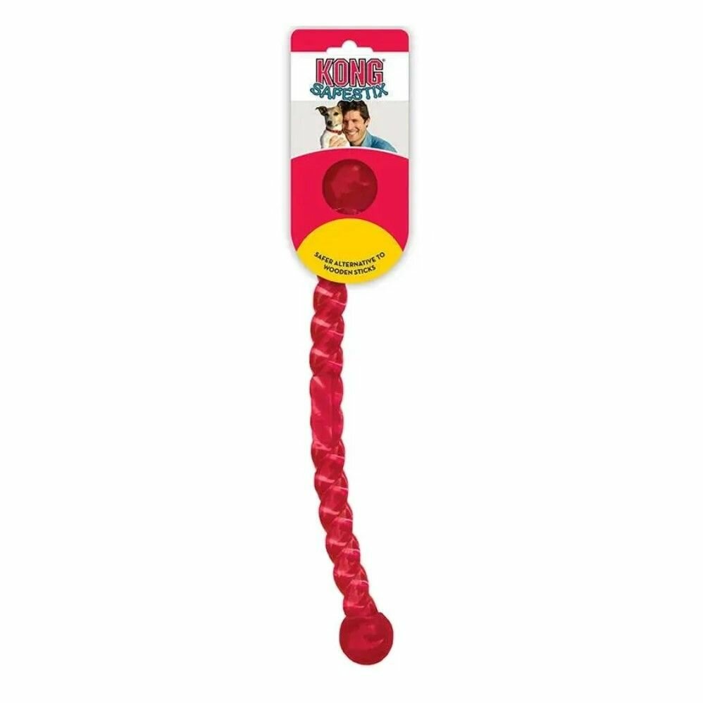 Kong Safestix игрушка для собак, красная, 30 см