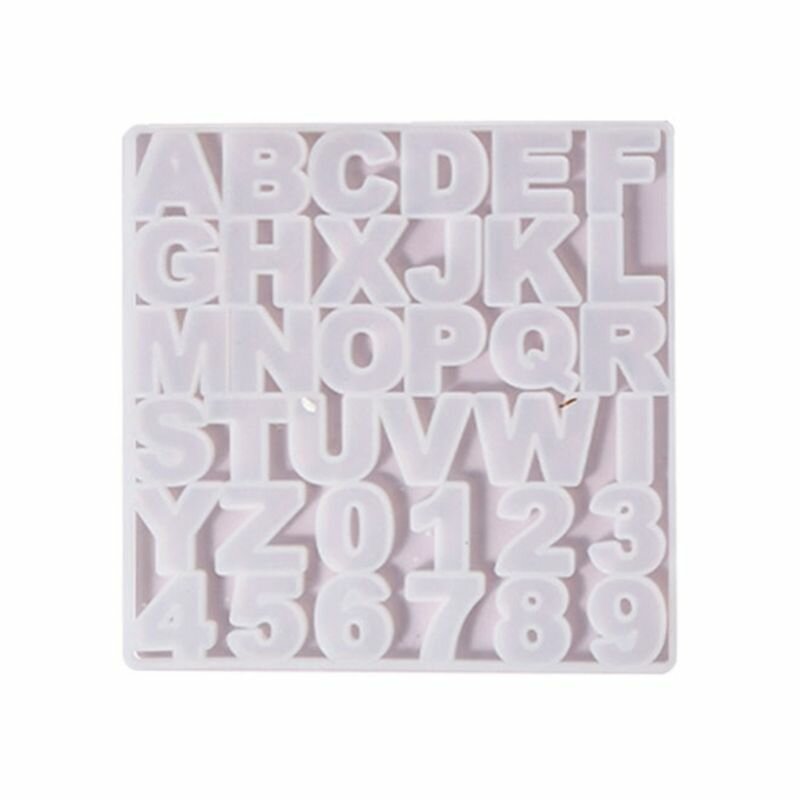 (1 шт.) diy капающие цифры буквы силиконовая форма - мозаика