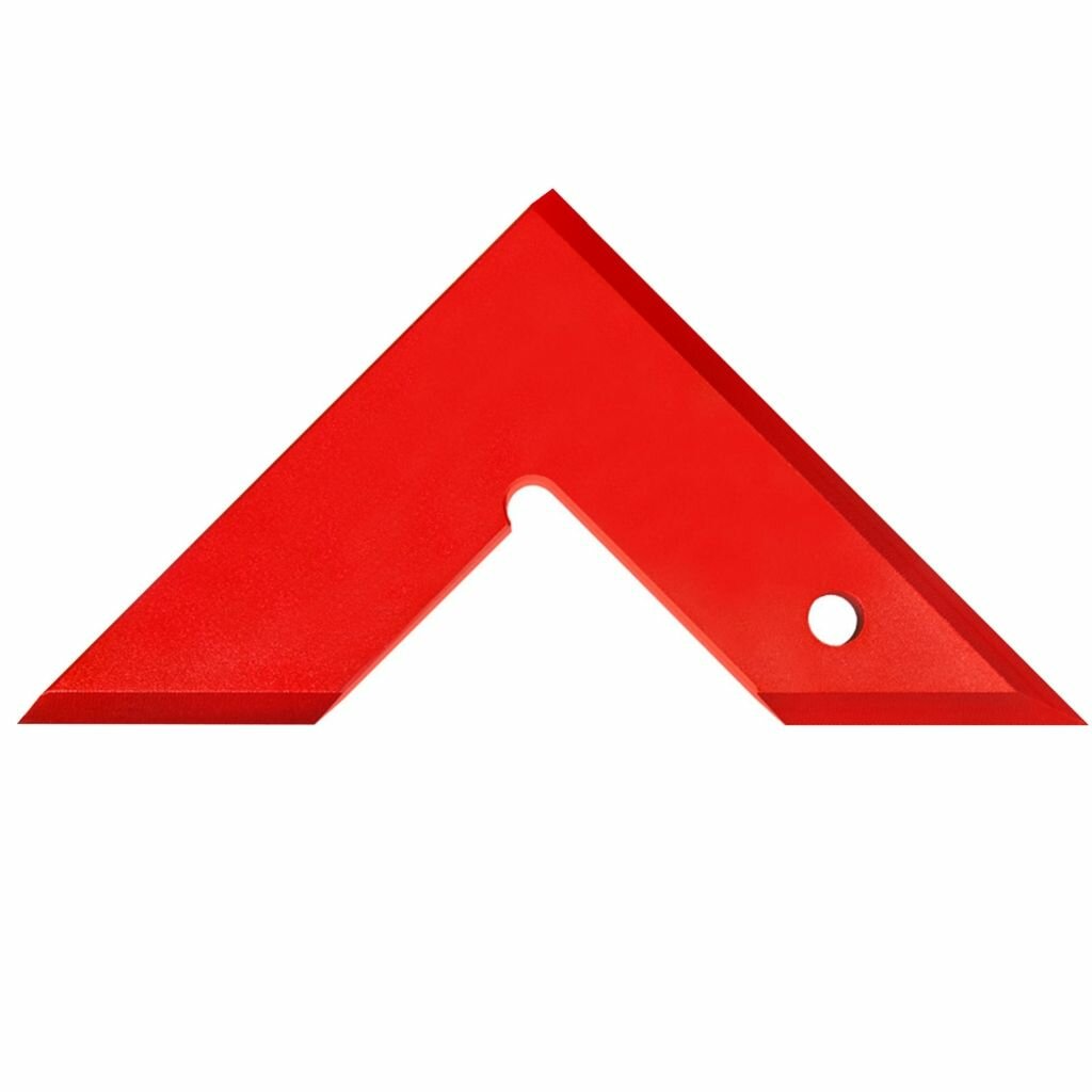 Квадратный угольник 45/90 градусов для плотника