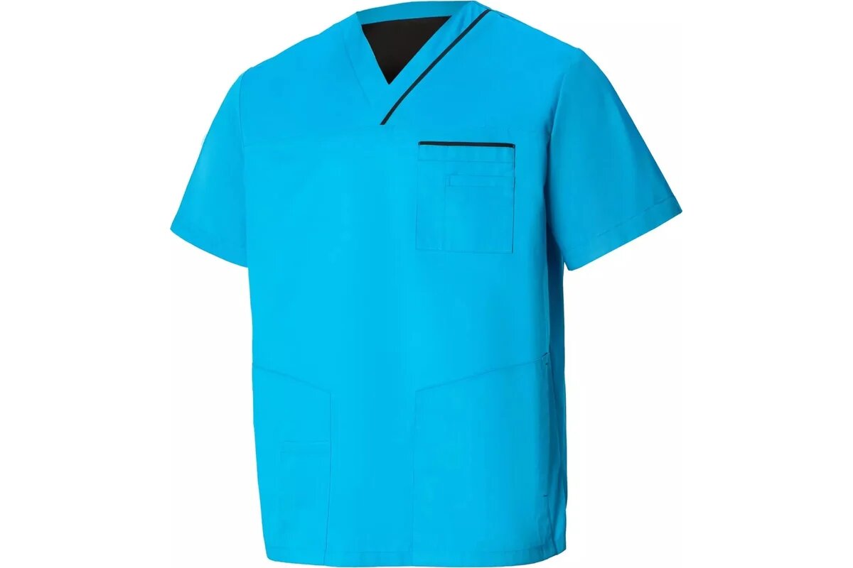 Союзспецодежда орион мужская куртка бирюзовый/черный, размер 48-50, рост 170-176