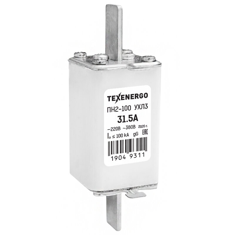 Плавкая вставка ПН2 100/31.5А PN2-100-31.5