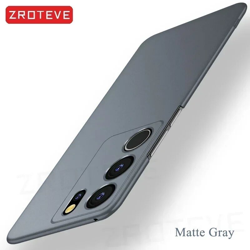 Ультратонкий Жесткий матовый чехол для телефона VivoV29 Pro Чехол LED для VIVO V29 V27 V27E V23 V23E V25 Pro VivoV27 VivoV27E