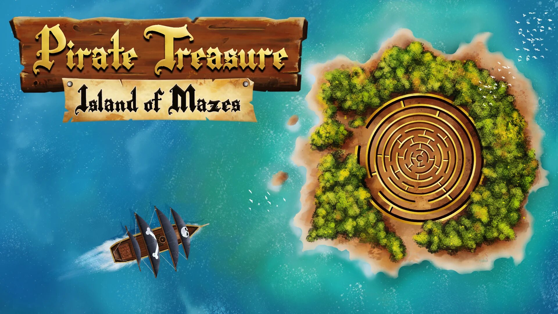 Игра Pirate Treasure: Island of Mazes для Nintendo Switch - Цифровая версия, США