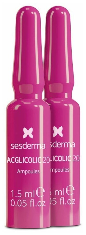 SesDerma Acglicolic 20 Ampoules Средство для омоложения, 10х1,5 мл.