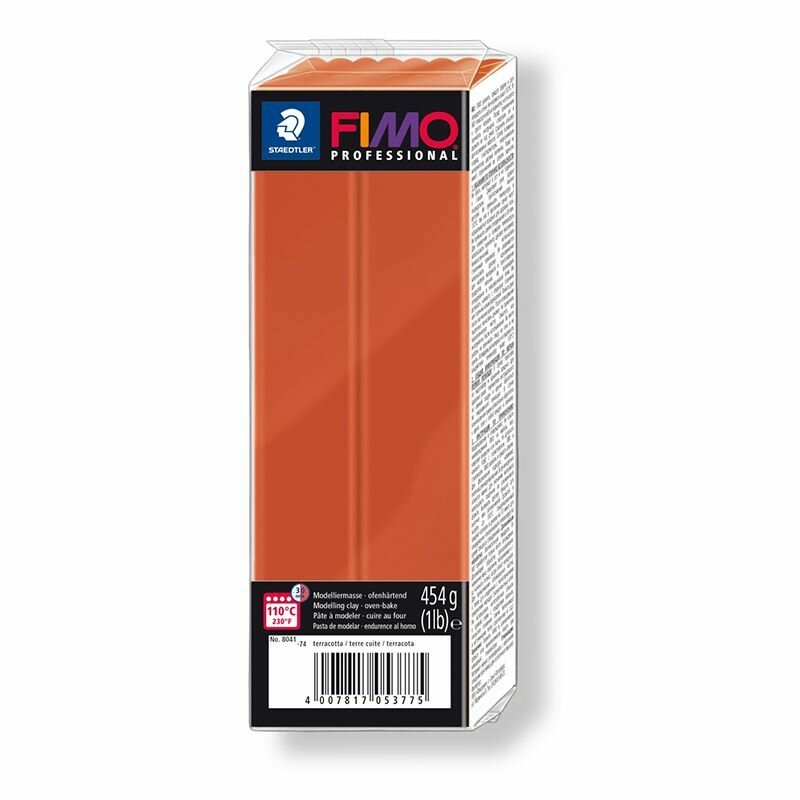 Полимерная глина FIMO "Professional", цвет Терракотовый, 504 г
