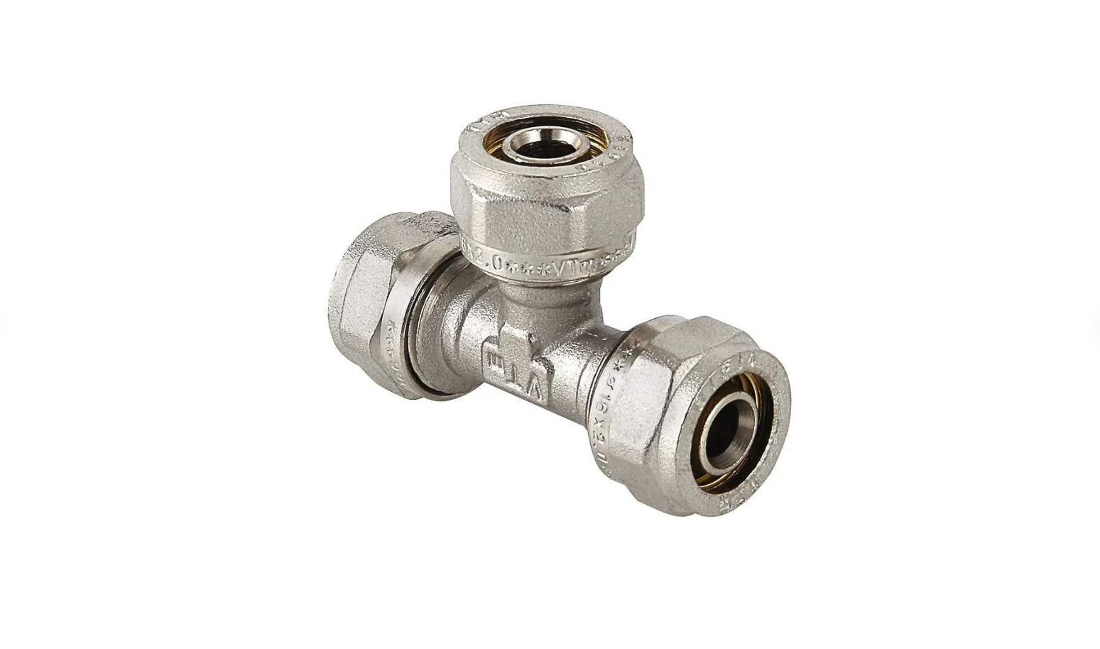 Тройник металлопласт 16 VTm.331 12027