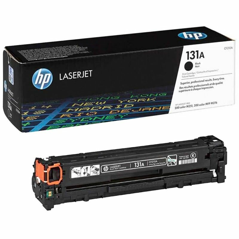 Картридж для лазерных принтеров HP 131A, черный, LJ Pro M276, M251 (CF210A)