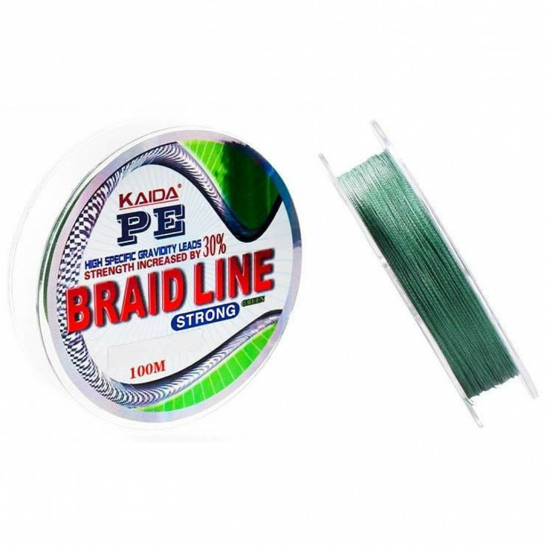 Плетеный шнур BRAID LINE Каида strong 100m 0,14 мм 6.7кг