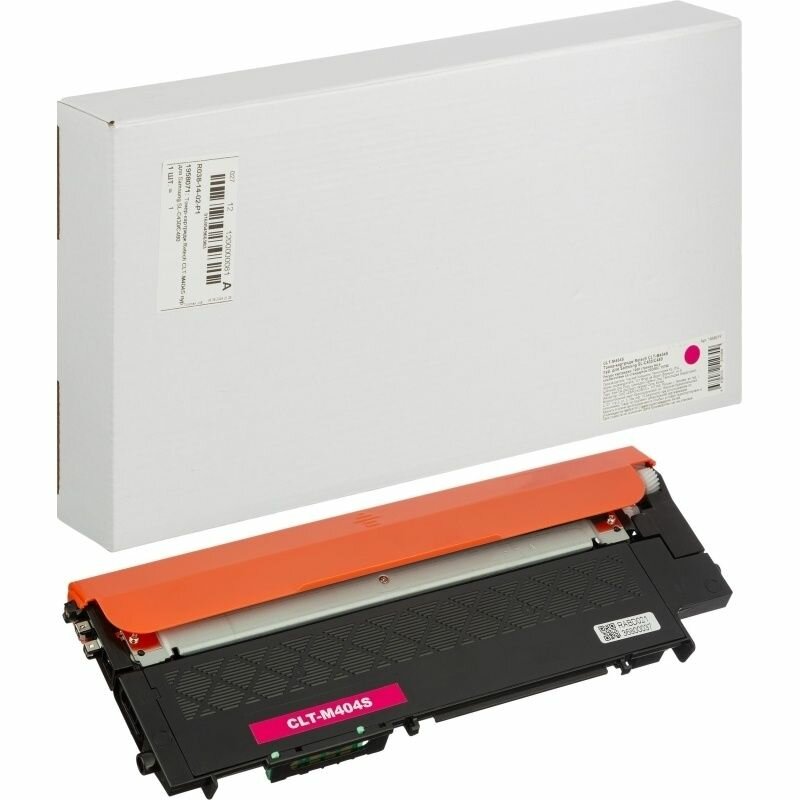 Тонер-картридж Retech пурпурный, CLT-M404S, для Samsung SL-C430/C480 (CLT-M404S)